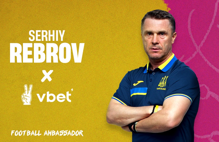Serhiy Rebrov asumió el papel de embajador de VBET - Revista Casino