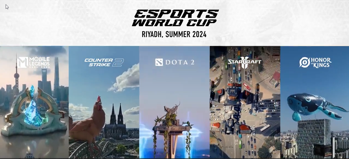 Copa Mundial de Esports 2024 ya tiene 5 juegos para competencia ...